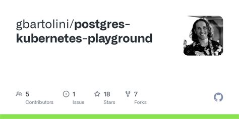 Github Gbartolinipostgres Kubernetes Playground