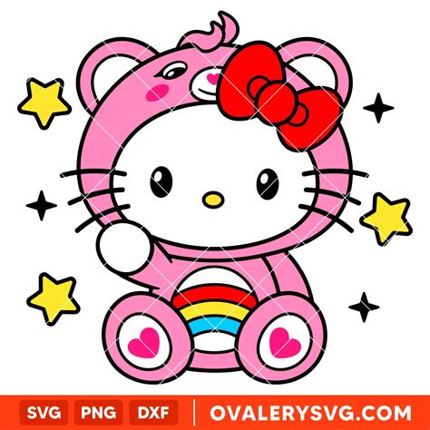 Hello Kitty Svg Files Hello Kitty Svg Png Eps Etsy