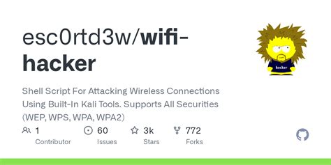 Github Esc0rtd3wwifi Hacker Shell Script For Attacking Wireless Connections Using Built In
