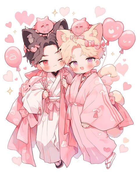 Cute Anime Chibi Couples Tumblr