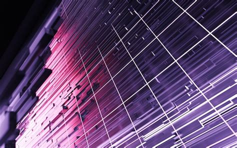 Premium Photo Cube And Grid Space 3d Rendering