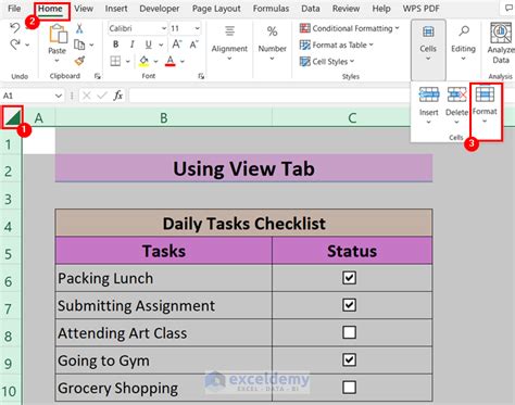 How To Resize Checkbox In Excel 3 Easy Ways Exceldemy