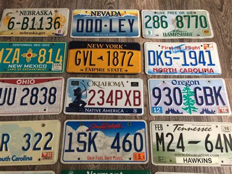 Usa License Plates All 50 States Catawiki