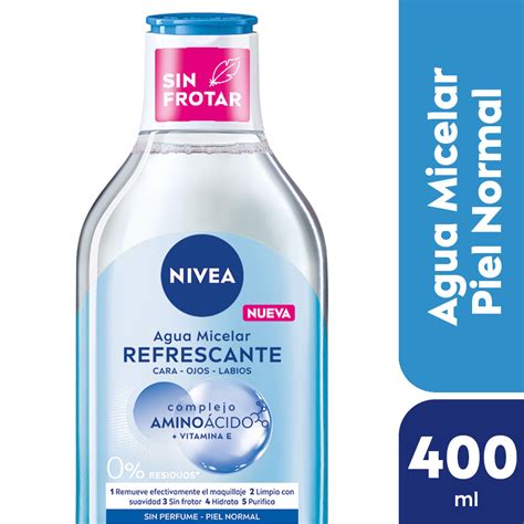 Nivea Agua Micelar 5 En 1 Refrescante Piel Normal Perfumerías Pigmento