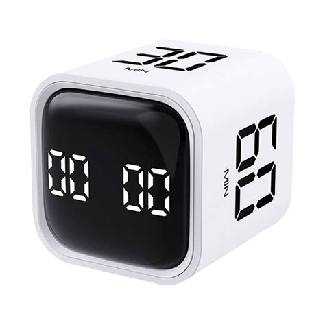 Mini Digital Timer Cube Timer Gravity Sensor Learn Vicedeal