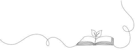 식물이 싹을 한 줄로 그려 놓은 열린 책 그림 교육 읽기와 쓰기의 상징 한 줄 스타일 벡터 편집 가능한 일러스트레이션 개념에 대한 스톡 벡터 아트 및 기타 이미지 Istock