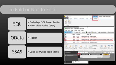 Query Folding In Power Bi Flemish Power Bi User Group Ppt