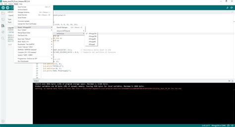 modificare il programma su atmega8 di un modulo display 1602 software