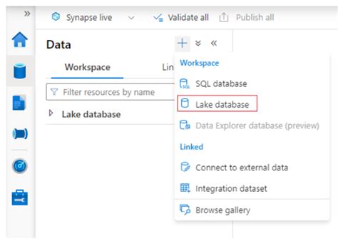 Azure Synapse Lake Database Not Appearing In Built Serverless Pool List Stack Overflow