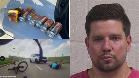 Shocking Video Shows Moment Texas Cyclists Hit By Alleged Drunken Driver Near Major Airport