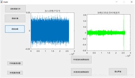 Matlab语音录入加噪低通滤波去噪语音加入海明窗去噪 Csdn博客
