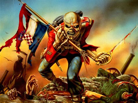 Iron Maiden The Trooper Wallpaper