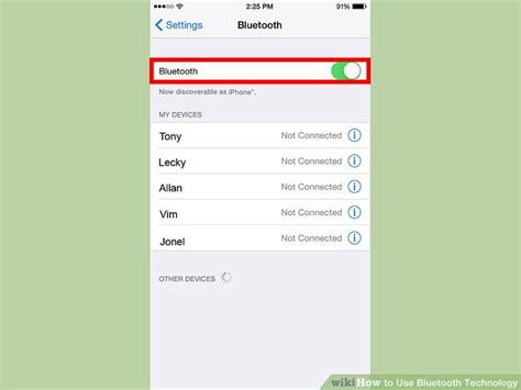 How To Use Bluetooth Technology Steps With Pictures