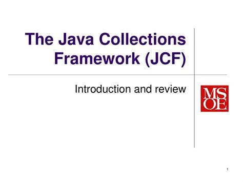 Ppt The Java Collections Framework Jcf Powerpoint Presentation Free Download Id3189018