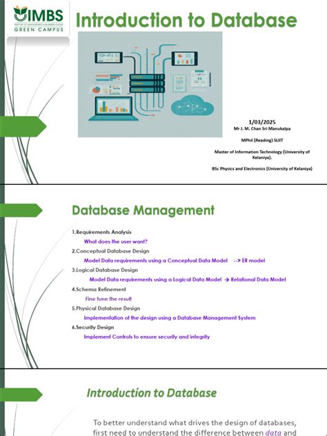 03 Introduction To Database Data Management Approches Pdf