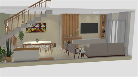Sala De Yarley De Yarley Planta 3d Mooble