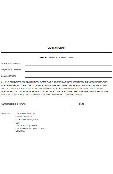 Free 50 Permit Forms Download How To Create Guide Tips