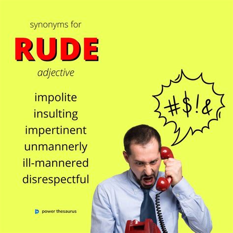 Synonyms For Rude Красивые слова Произношение