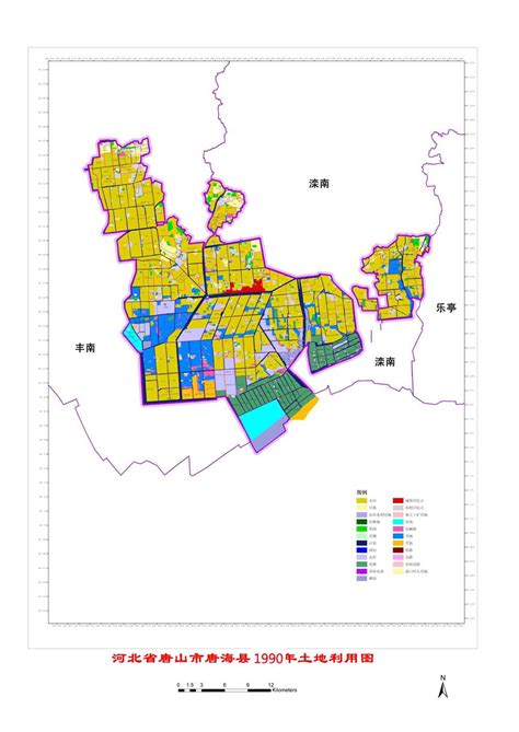 方舆 北部 唐山市南部土地利用图 Powered By Phpwind