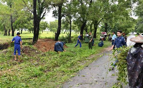 ရခိုင်ပြည်နယ်အတွင်း ဆိုင်ကလုန်းမုန်တိုင်း မိုခါ တိုက်ခတ်မှုကြောင့် ပျက
