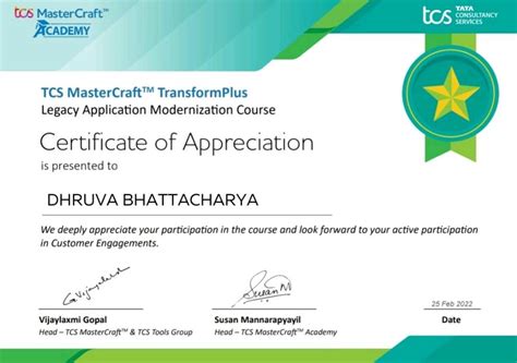 Dhruva Bhattacharya On Linkedin Tata Consultancy Services