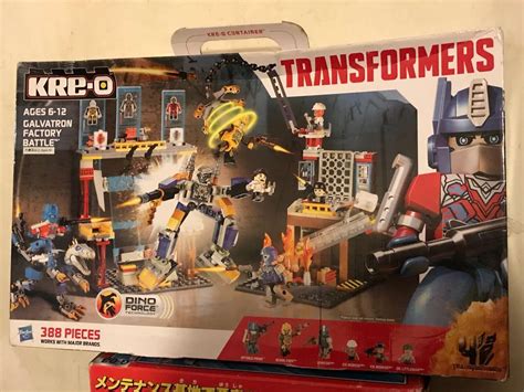 變形金剛 變型金剛 Transformers Lego Kre 0 Kre O Galvatron Factory Battle Optimus Prime Bumblebee Vehicon