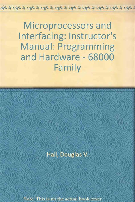 Buy Instructors Manual Microprocessors And Interfacing Programming