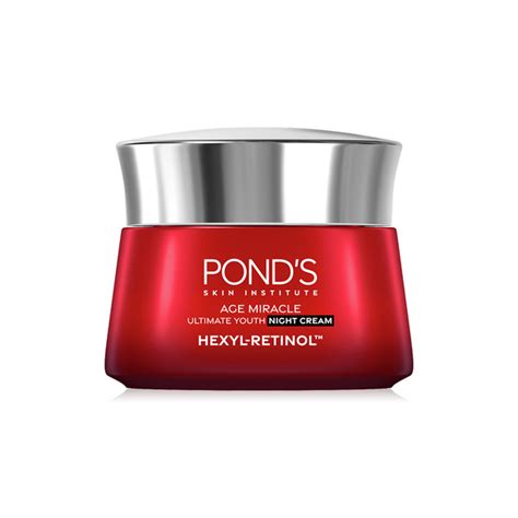 Ponds Age Miracle Ultimate Youth Hexyl Retinol Night Cream 45g