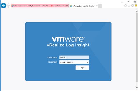 VMware VRealize Log Insight Deployment ByteSizedAlex