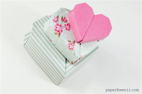 Origami Heart Box Instructions At Chad Espinoza Blog
