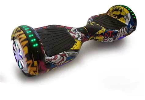 Hoverboard 65 Full Leds Hip Hop Bluetooth Com Controle Mercadolivre