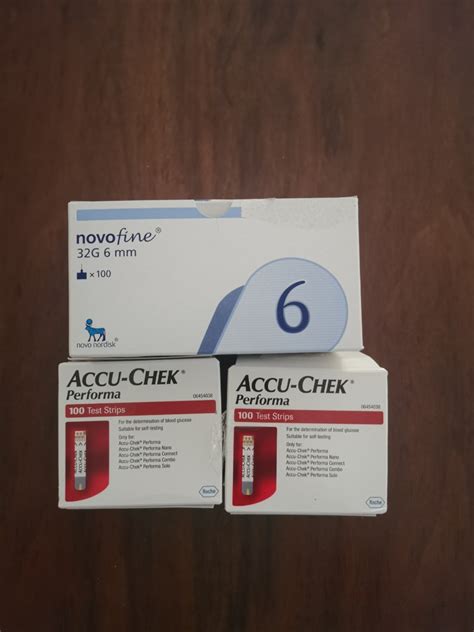 FREE Accu Chek Strips Nova Fine Needles For Diabetics Health Nutrition Health Monitors