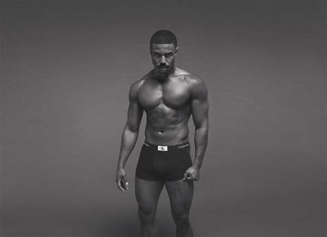 Michael B Jordan Wears Only Underwear For Calvin Klein Campaign Hollywood Life