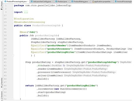 Spring Boot Batch Parallel Processing Running Multiple Jobs Concurrently