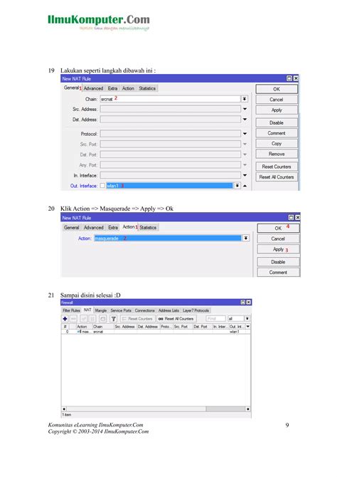 Budi Membuat Konfigurasi Dasar Mikrotik Sampai Konek Ke Internet PDF
