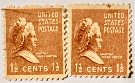 sold at auction 1938 805 martha washington 1 1 2 cent stamps