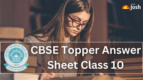 Cbse Topper Answer Sheet Class 10 Model Answer Paper By Topper 2024