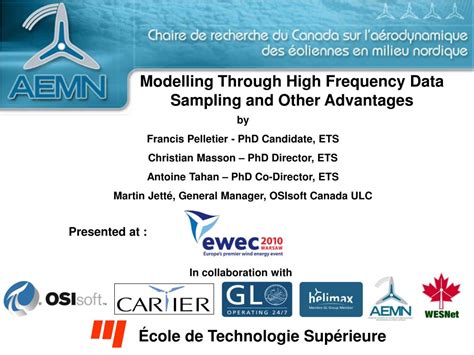 ppt modelling through high frequency data sampling and other