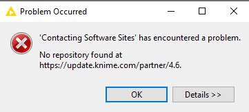 KNIME Won T Install Any Extensions KNIME Analytics Platform KNIME Community Forum