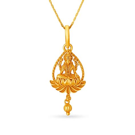 Lakshmi Pendant Gold Design At Ruth Jefferson Blog
