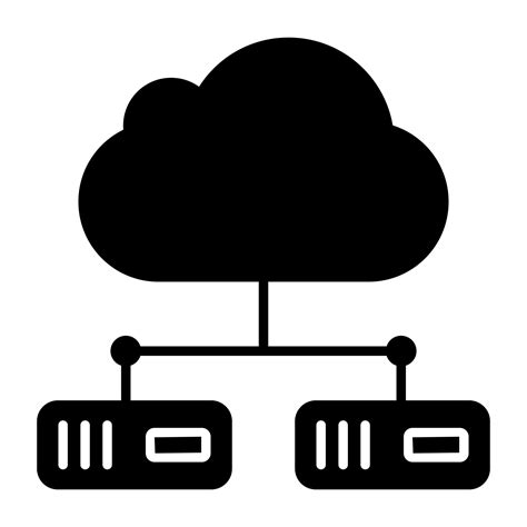 Premium Download Icon Of Cloud Networking 19589803 Vector Art At Vecteezy