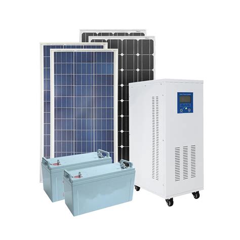 Kw Kw Kw Solar Panels Kit Kw Kw Kw Complete Set Off Grid Solar System With Solar Panel
