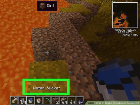 4 Ways To Make Obsidian In Minecraft WikiHow 4 Ways To Make Obsidian In Minecraft WikiHow