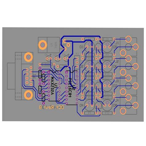 Induction Cooker Pcb Board Circuit Layout Schematic Diagram Design