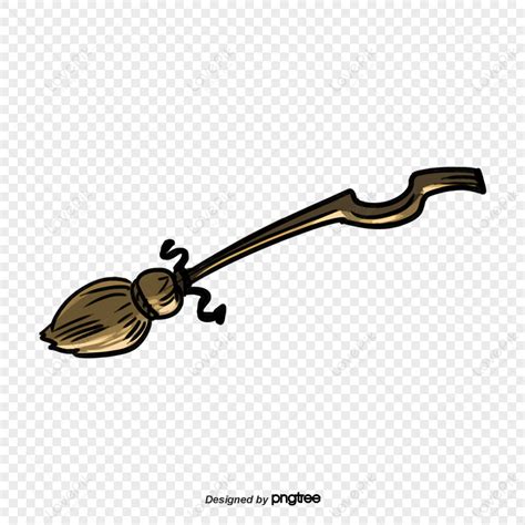 만화 일러스트 할로윈 빗자루검은테러제전 Png 일러스트 무료 다운로드 Lovepik