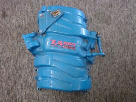 Buy Mercruiser Pcm Crusader Mpi 7 4 8 2 454 502 Intake Plenum V8 12553838 Aluminum In