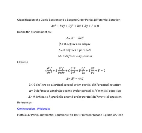 Classification Of Two Mathematical Entities By James Pate Williams Jr