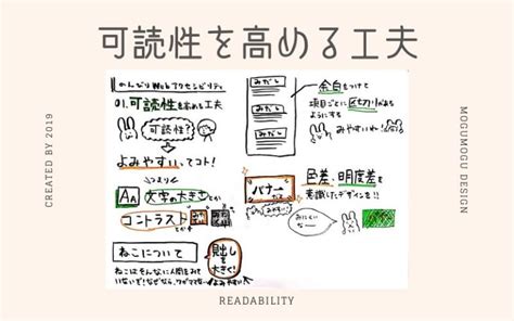 可読性を高める工夫【webアクセシビリティ】 もぐもぐ食べるおいしいwebデザイン。 もぐでざ