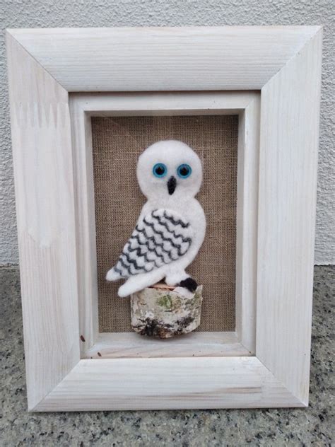 Совушка в технике сухого валяния