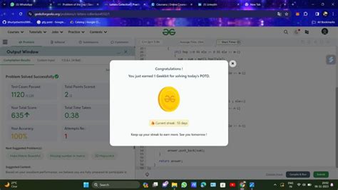 Gfg Potd Geeksforgeeks Dsachallenge Codingjourney Codingchallenge Sachin Dhuriya